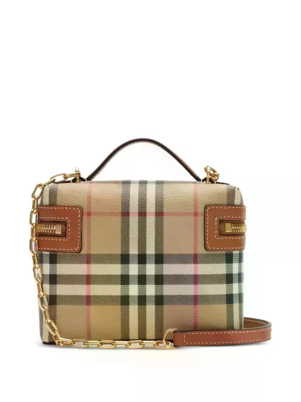 Burberry Mini Check Vanity Bag