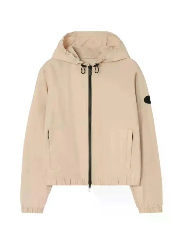 Burberry Nelson Hooded Jacket In Lightweight Nylon Twill
