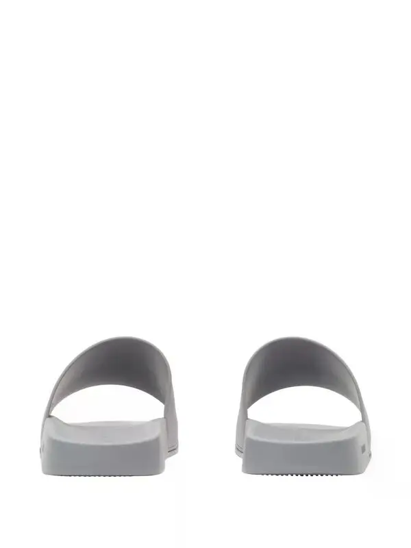 Burberry Logo Slides Made In Italy