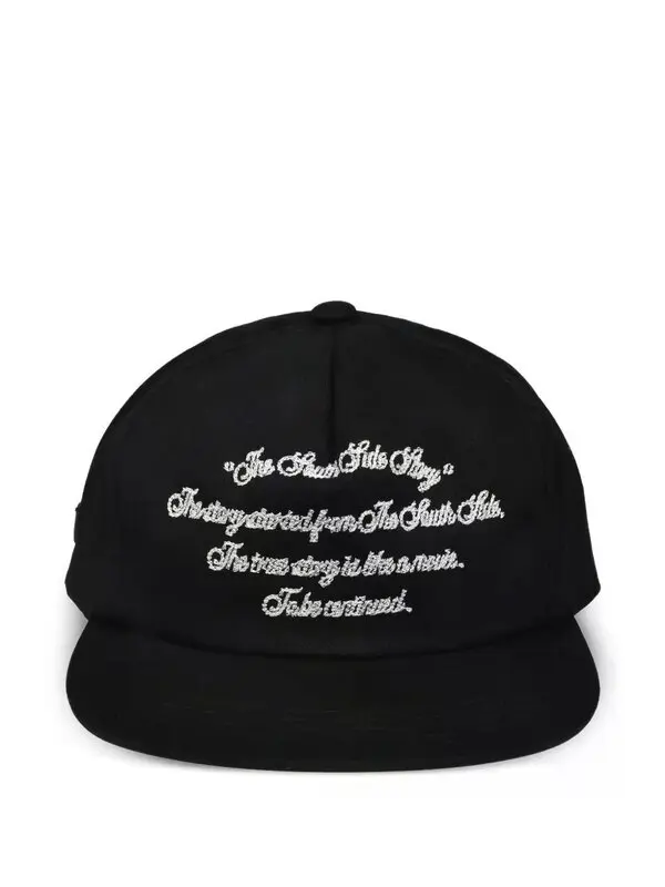 BREATH Logo Embroidered Snapback Cap