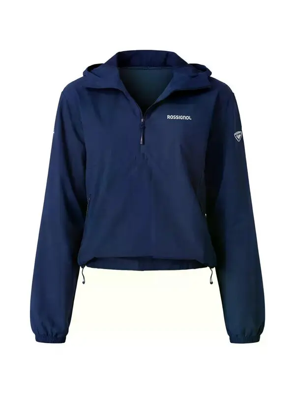 Rossignol Stretch Zip-up Hooded Jacket - Blue