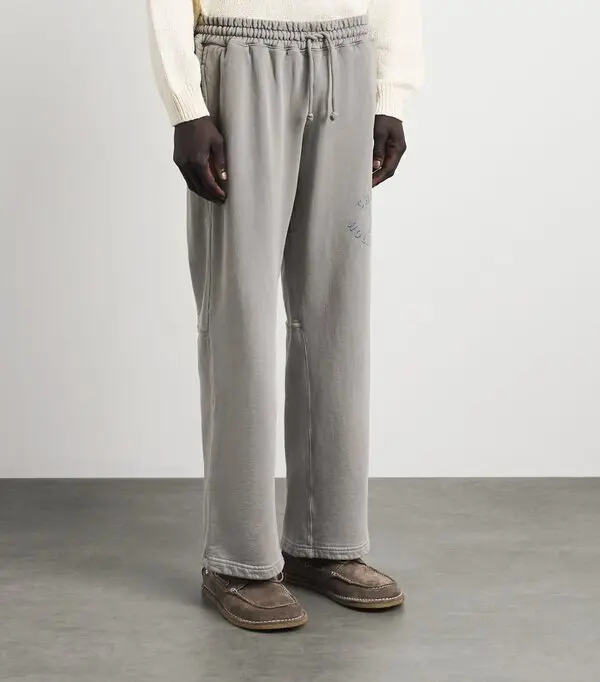 CHERRY LOS ANGELES Hollywood Parachute Straight Sweatpants - Grey