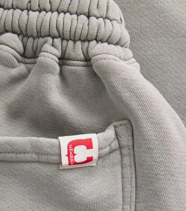 CHERRY LOS ANGELES Hollywood Parachute Straight Sweatpants - Grey