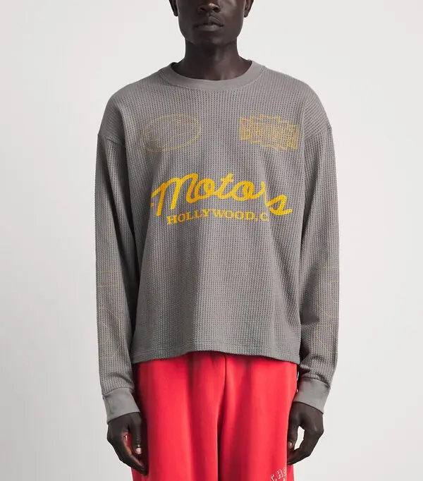 CHERRY LOS ANGELES Mesh Long-sleeve Motors T-shirt