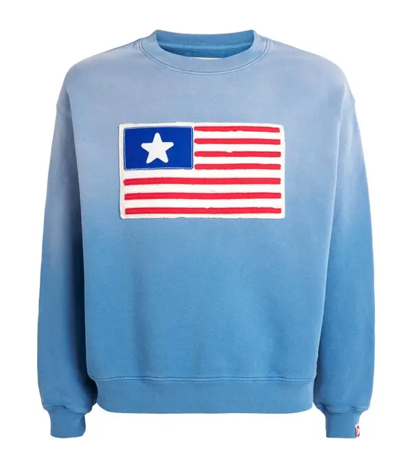 CHERRY LOS ANGELES One-star Flag Sweatshirt