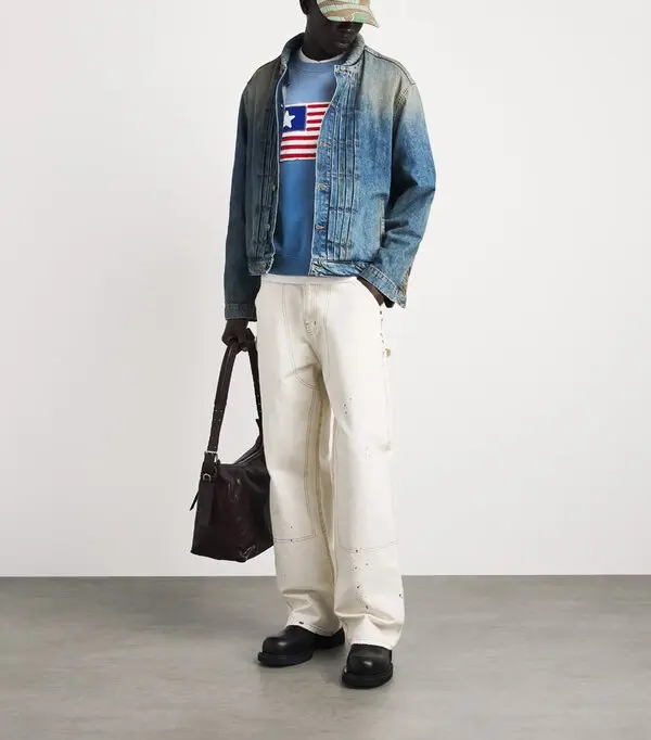 CHERRY LOS ANGELES One-star Flag Sweatshirt