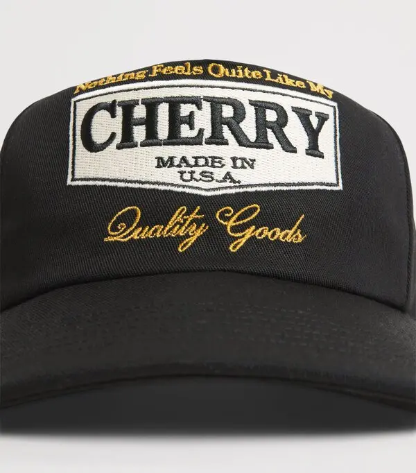 CHERRY LOS ANGELES Embroidered Logo Cap