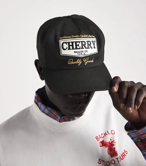 CHERRY LOS ANGELES Embroidered Logo Cap