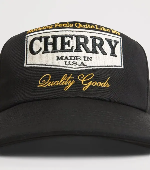 CHERRY LOS ANGELES Embroidered Logo Cap