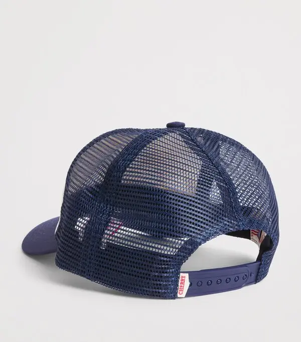 CHERRY LOS ANGELES Embellished Trucker Cap