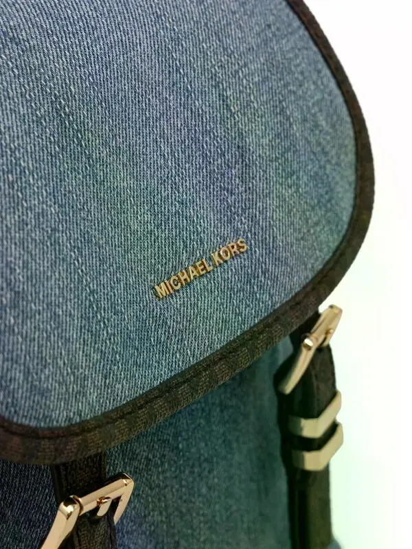 Michael Kors Denim Monogram Backpack