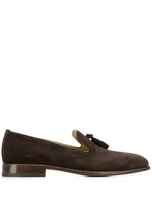 SCAROSSO Rolando Ebano Tassel Loafers