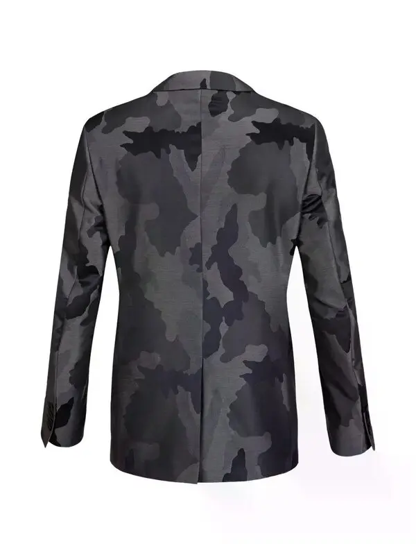 BILLIONAIRE Camouflage-pattern Blazer