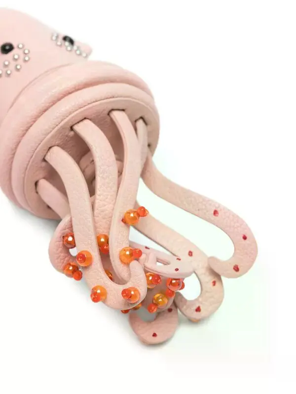 ANYA HINDMARCH Squid Bead Embellished Keyring