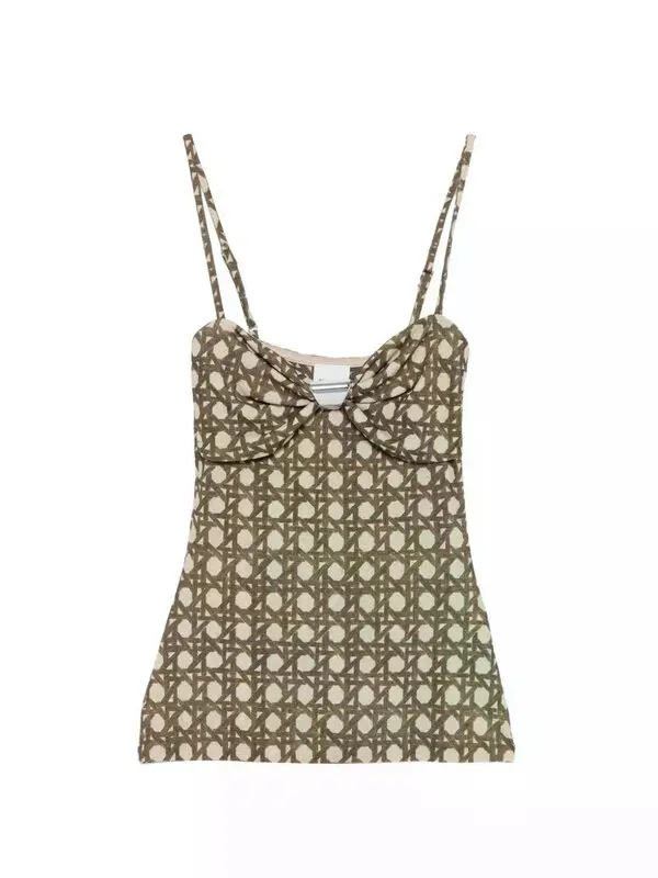 Nanushka The Kaut Sweetheart-neck Top