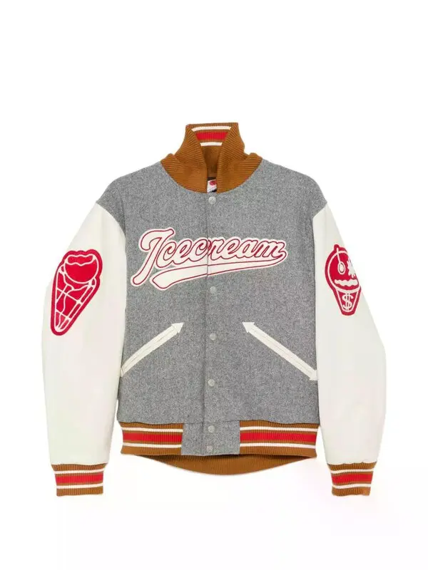 ICECREAM Logo Patch Bomber Jacket