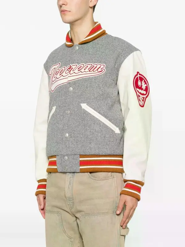ICECREAM Logo Patch Bomber Jacket