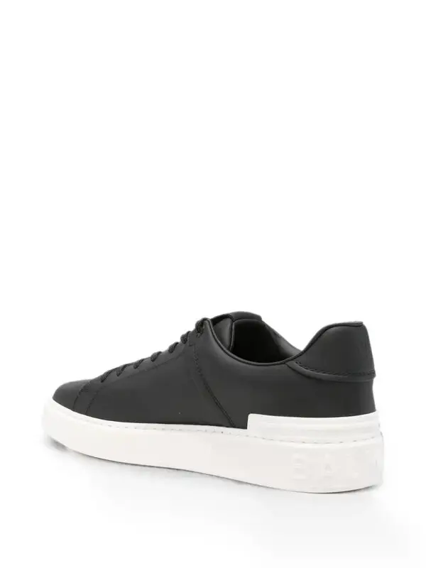 Balmain Logo-embossed Lace-up Sneakers