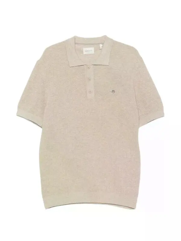 Gant Logo-embroidered Polo Shirt