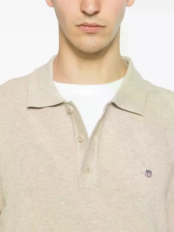 Gant Logo-embroidered Polo Shirt