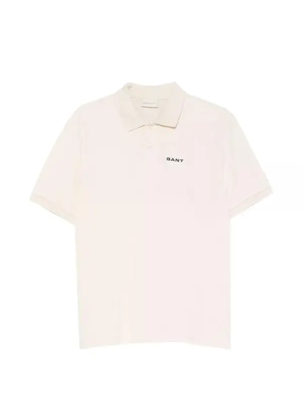 Gant Logo-print Piqué Polo Shirt