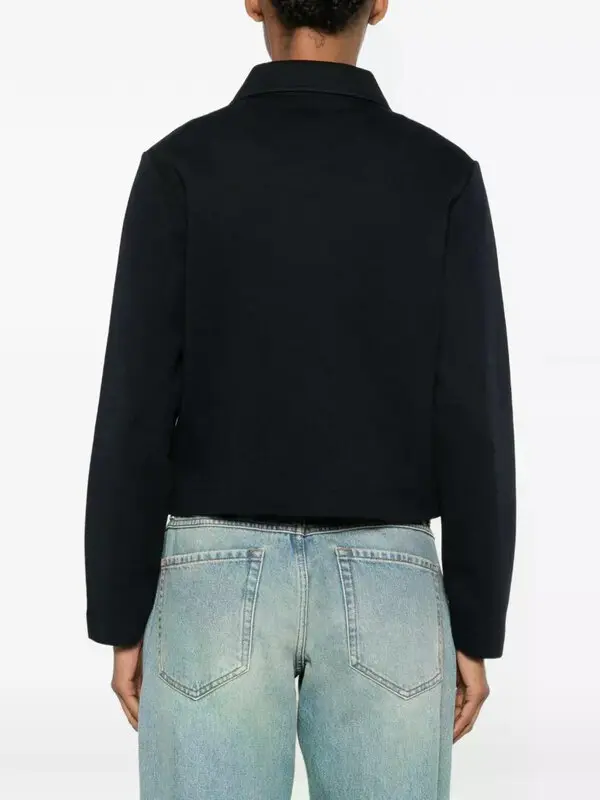 Marc O'polo Black Patch Pocket Button-up Jacket