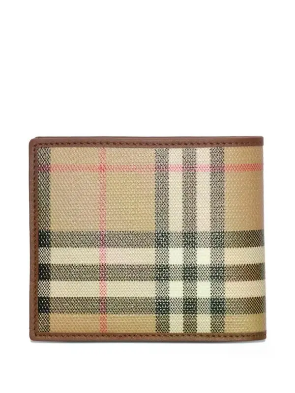 Burberry Check Bi-fold Wallet