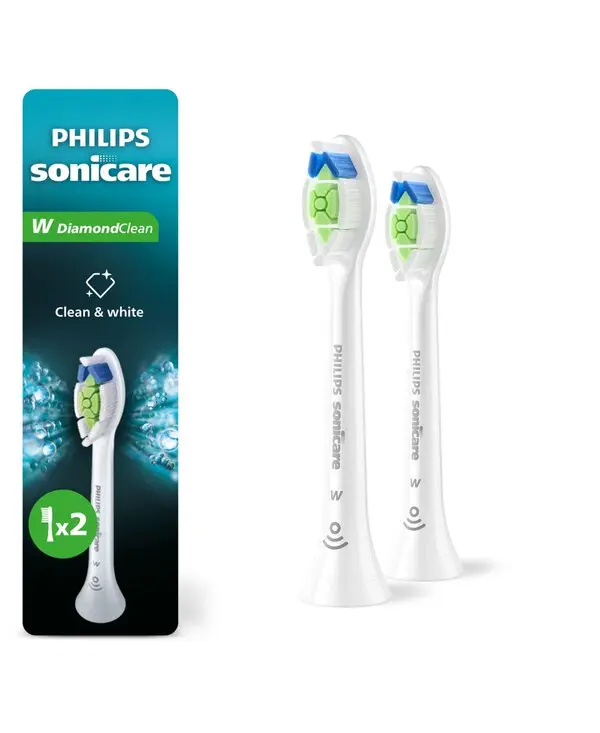 PHILIPS Sonicare Diamond Clean W Replacement Toothbrush Heads 2 Pack - No Color
