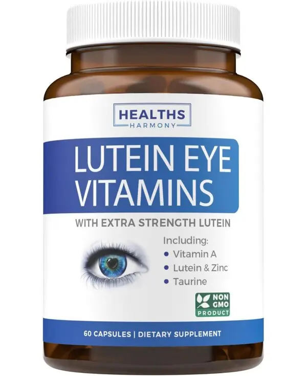 HEALTHS HARMONY Health's Harmony Eye Vitamins With Lutein & Bilberry - No Color
