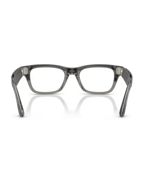 RAY-BAN META Blayzer Optics Eyeglasses - Transparent Ice Gray
