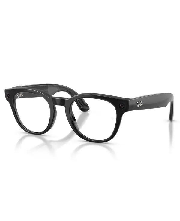 RAY-BAN META Scriber Optics Eyeglasses - Transparent Black