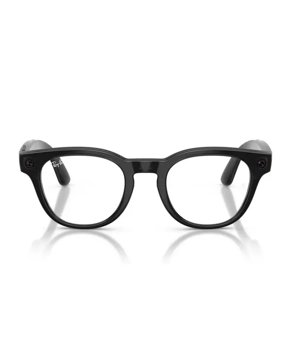 RAY-BAN META Scriber Optics Eyeglasses - Transparent Black