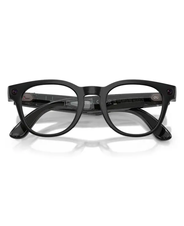 RAY-BAN META Scriber Optics Eyeglasses - Transparent Black