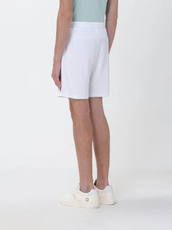 BOSS Textured Drawstring Shorts - White