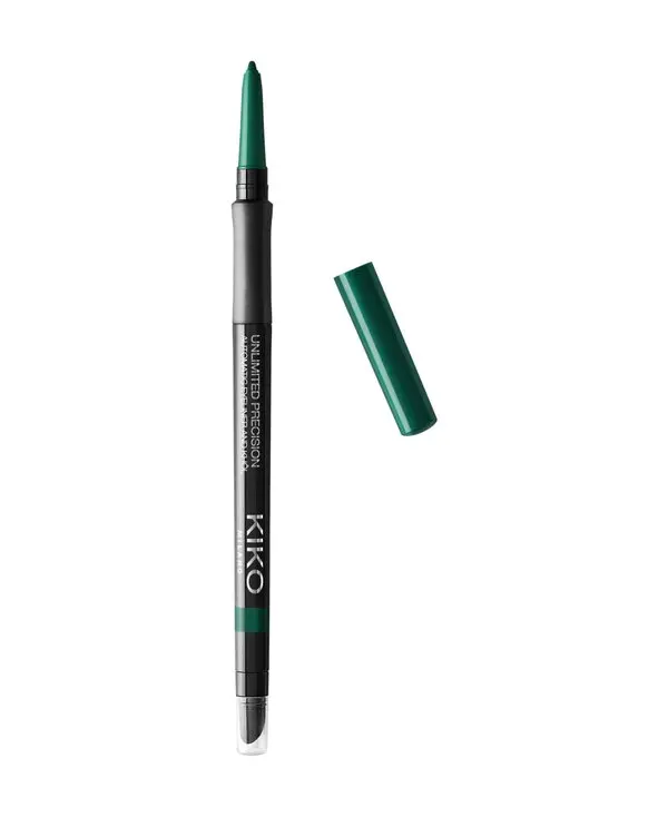 KIKO MILANO Unlimited Precision Automatic Eyeliner And Khol - 18 Deep Green