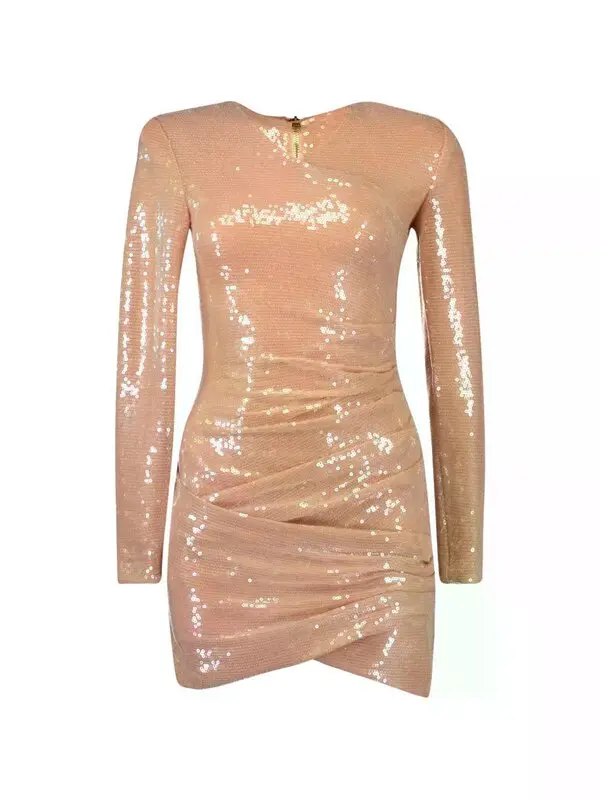 Balmain Sequin Embellished Mini Dress