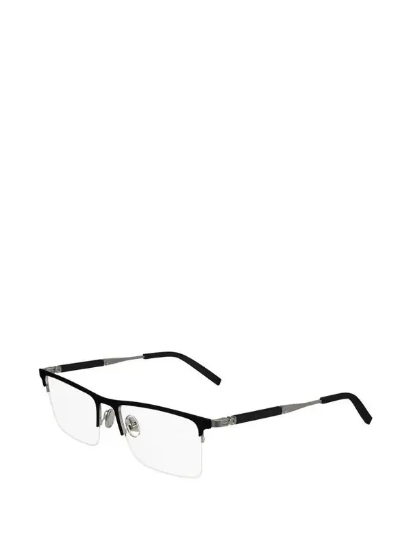 FERRAGAMO Semi-rimless Rectangle-frame Eyeglasses