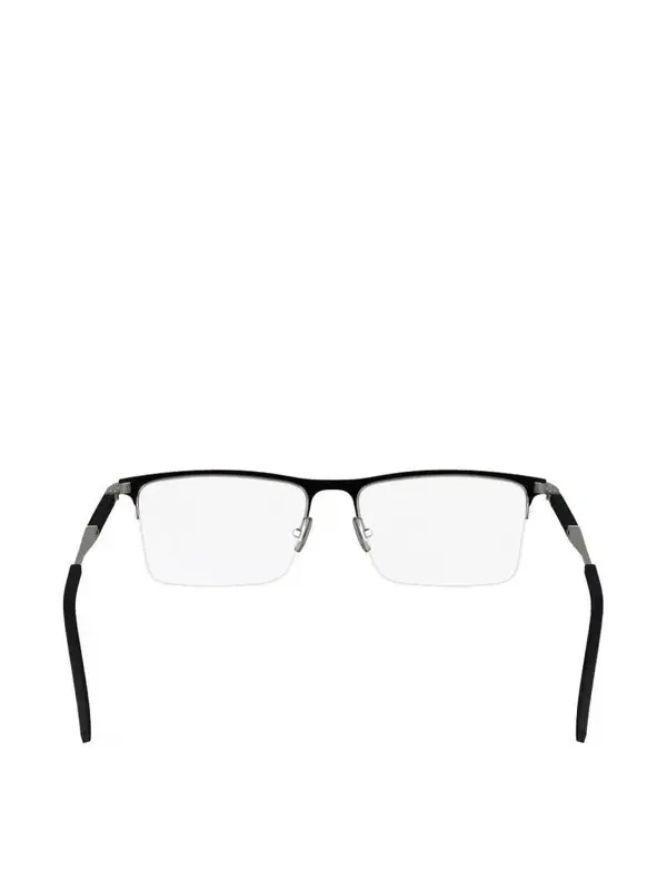 FERRAGAMO Semi-rimless Rectangle-frame Eyeglasses