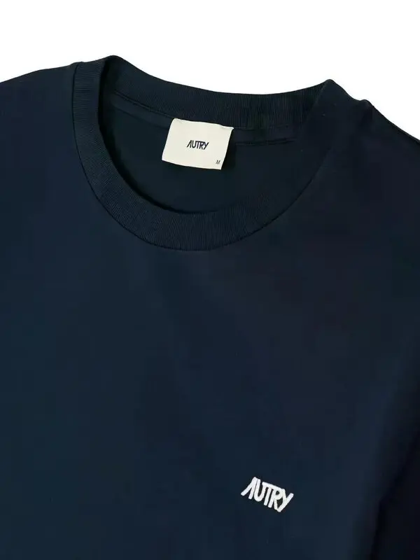AUTRY Logo-embroidered T-shirt
