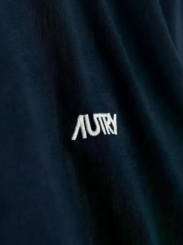AUTRY Logo-embroidered T-shirt