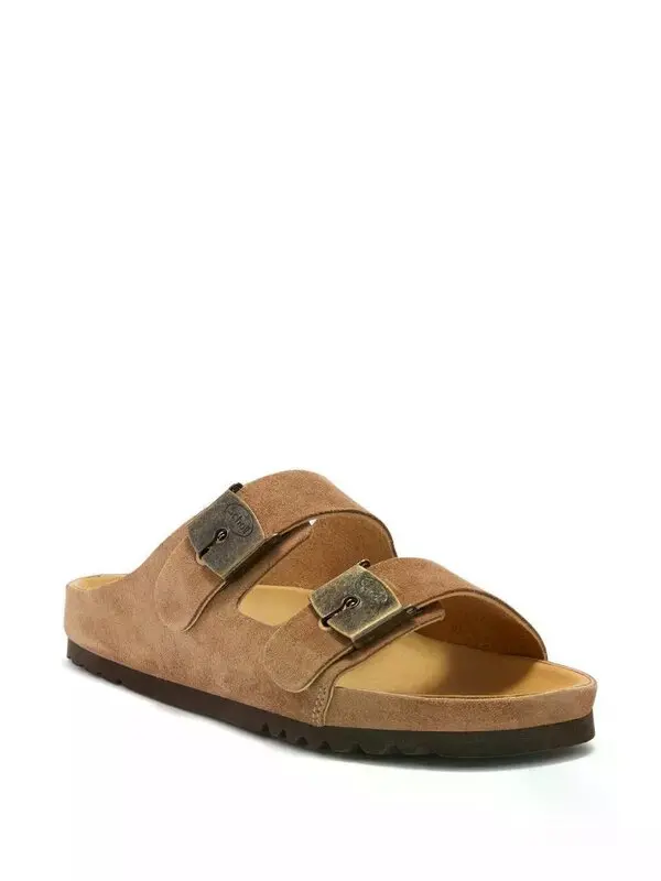 DR. SCHOLL'S SHOES Buckle-fastening Suede Sandals