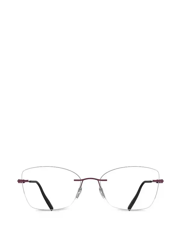 SILHOUETTE Rimless Cat-eye Glasses