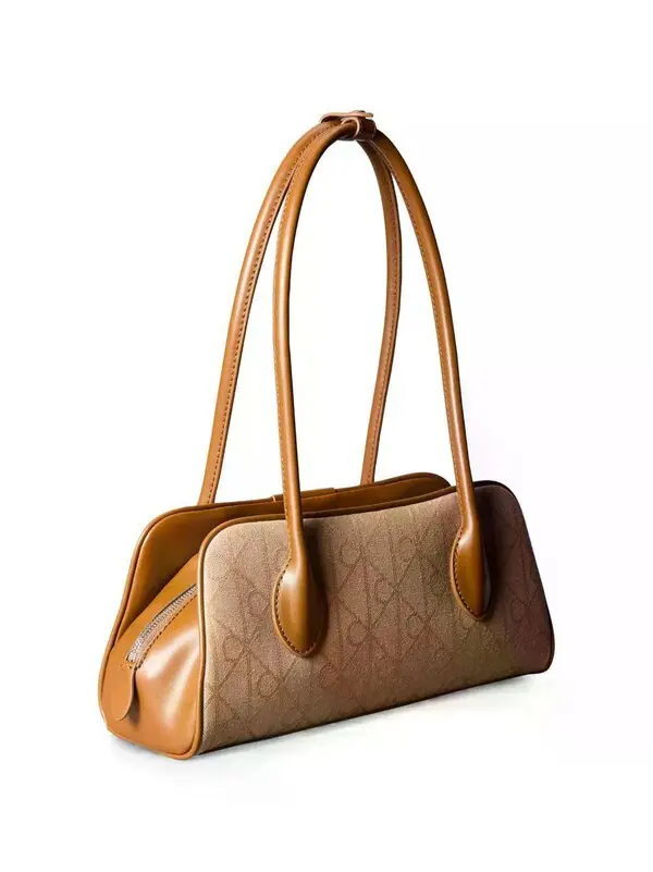Calvin Klein Emblem Monogram-pattern Tote Bag