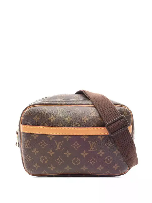LOUIS VUITTON Monogram Reporter Pm Crossbody Bag