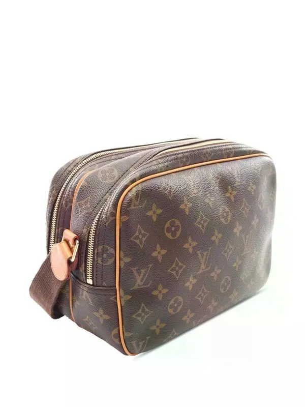 LOUIS VUITTON Monogram Reporter Pm Crossbody Bag