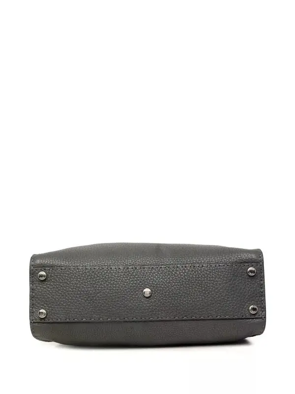 Fendi Medium Peekaboo Iconic Satchel - Grey