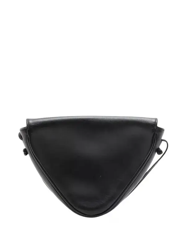 Celine Smooth Calfskin Logo Triangle Crossbody Bag