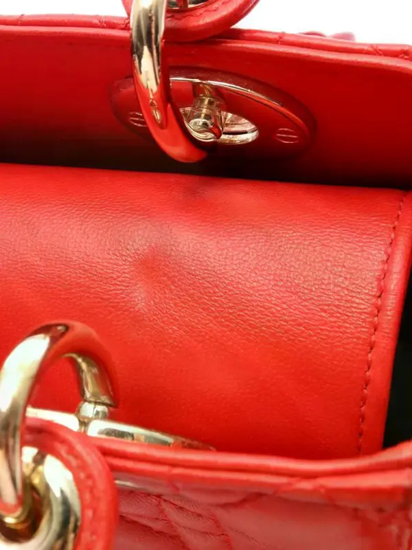 Dior Lady Satchel - Red