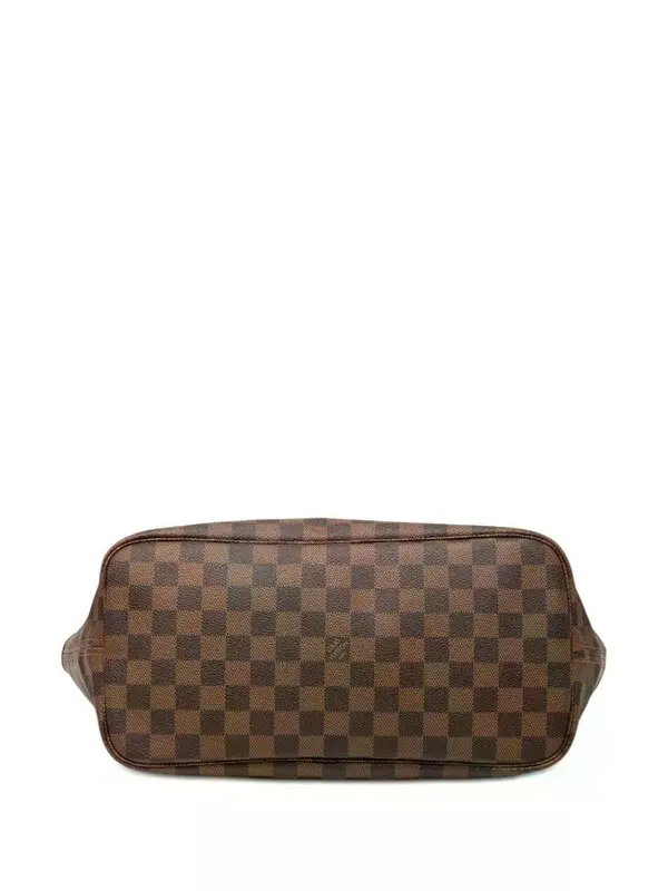 LOUIS VUITTON Damier Ebene Neverfull Mm Tote Bag