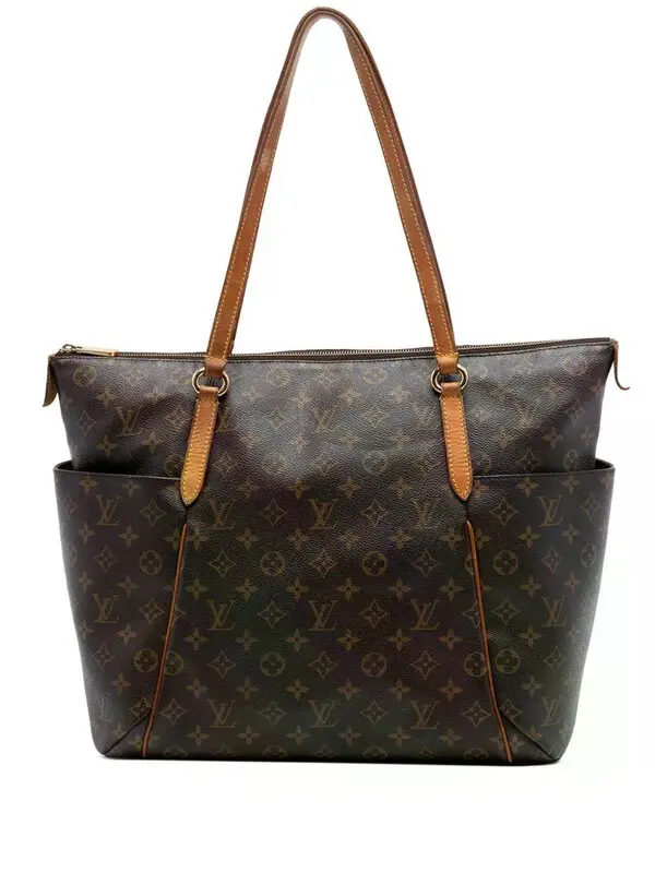 LOUIS VUITTON Monogram Totally Mm Tote Bag - Brown